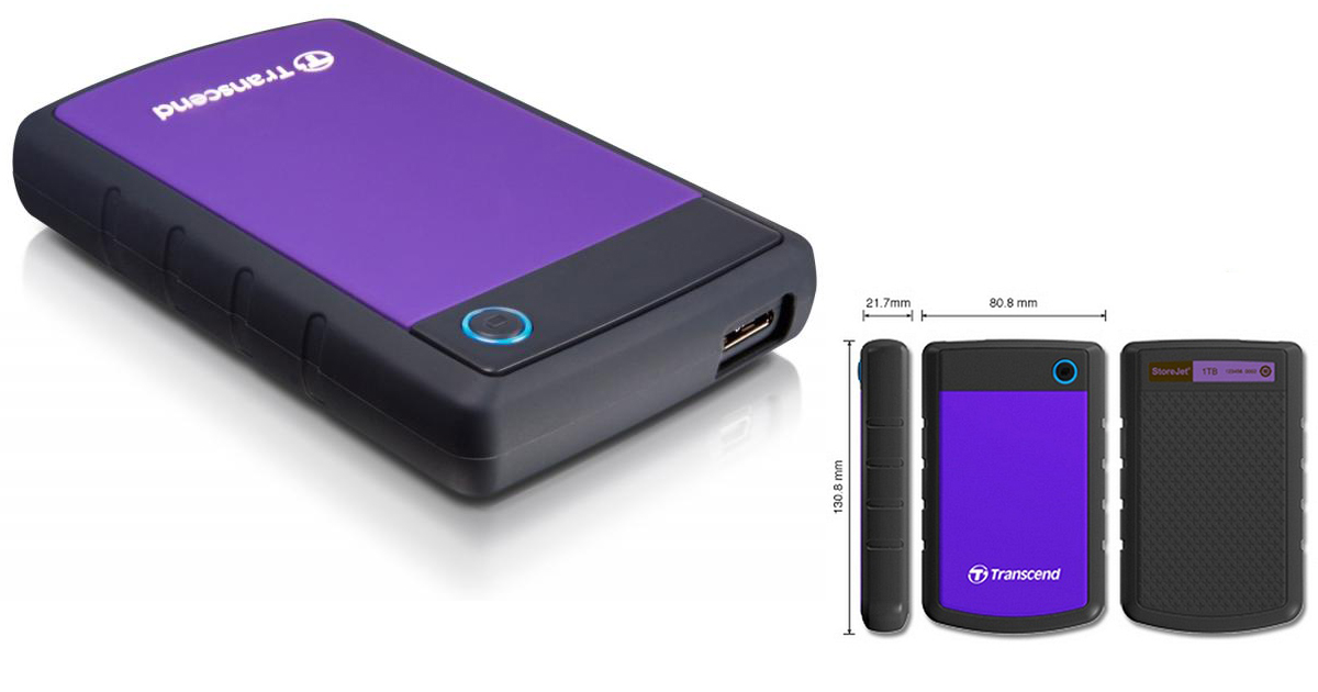 Transcend External HDD ~ The ICT.com.mm Blog