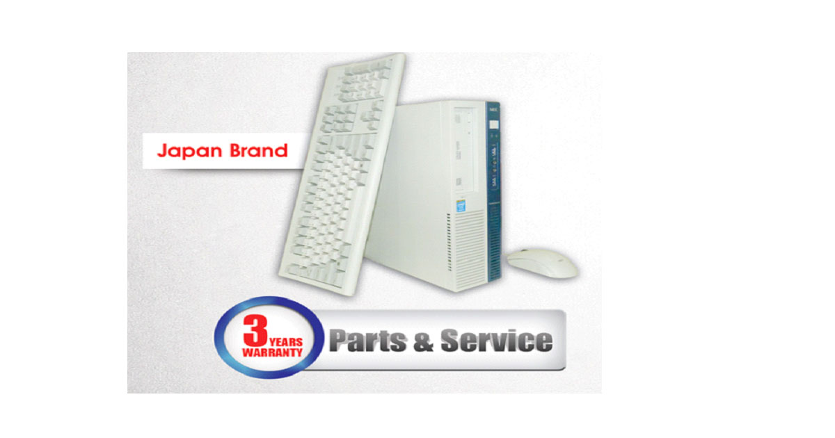 Japan Brand NEC Desktop Series ၏ အထူးလျော့ဈေး အစီအစဉ် ~ The ICT.com.mm Blog