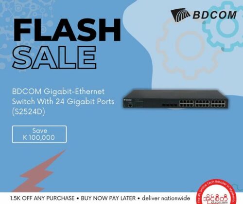 Unmanaged Switch Flash Sale ~ The ICT.com.mm Blog