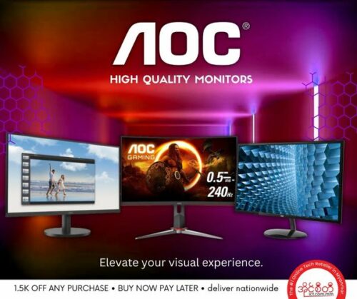 AOC High Quality Monitors ~ The ICT.com.mm Blog