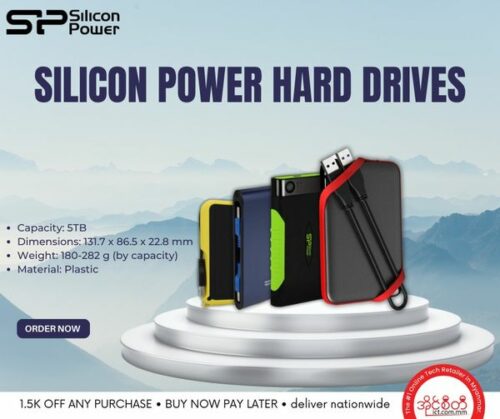 Silicon Power Hard Drives ~ The ICT.com.mm Blog