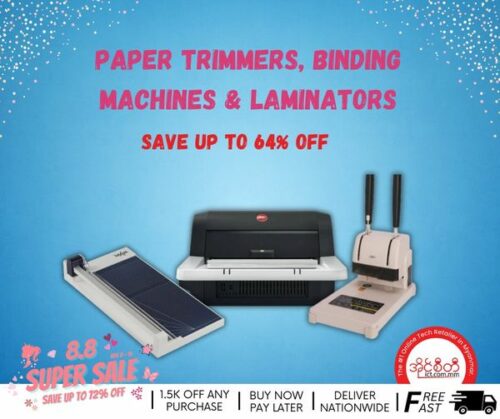Paper Trimmers, Binding Machines & Laminators, Save up to 64% Off ~ The ICT.com.mm Blog