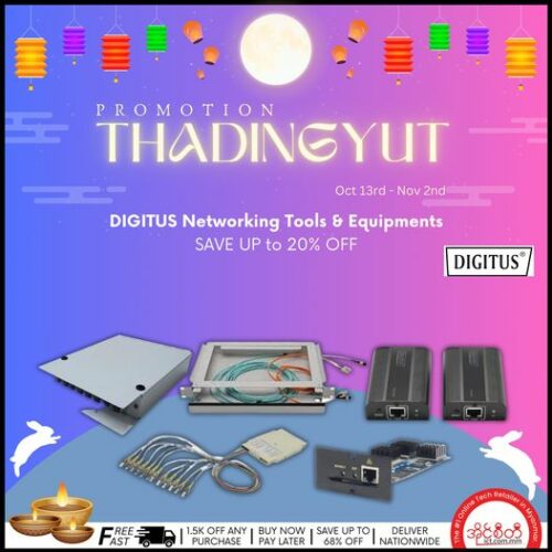 DIGITUS Networking Tools & Equipment Thadingyut Promotion, Save up to ...