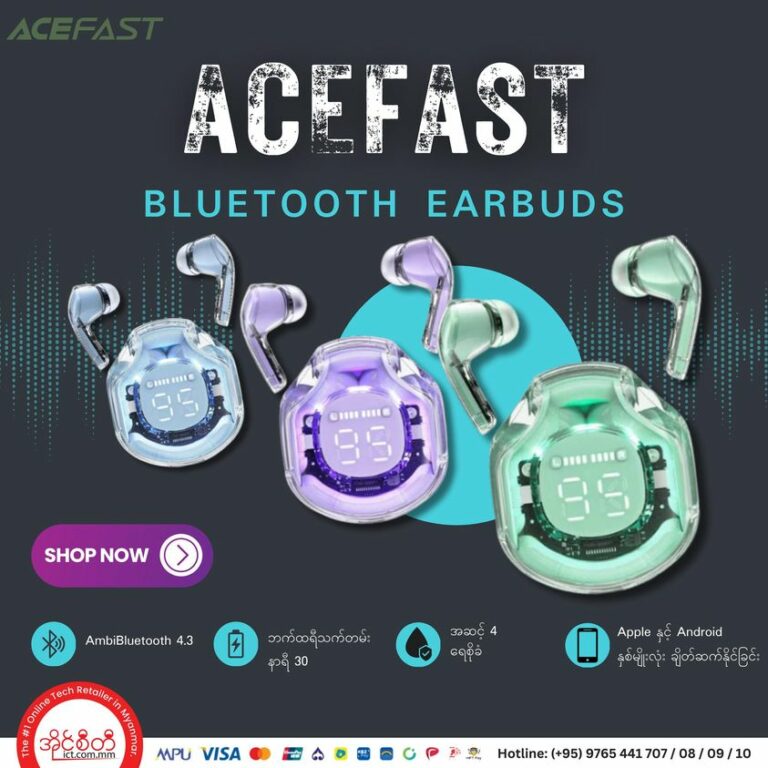 Acefast Earbuds ~ The ICT.com.mm Blog