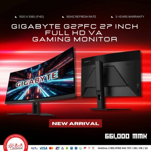 Gigabyte G27FC 27 Inch Full HD VA Gaming Monitor - New Arrival ~ The ...