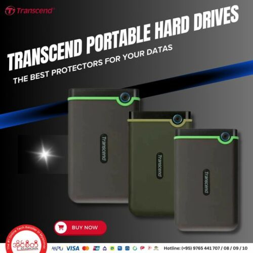 Transcend Portable Hard Drives ~ The ICT.com.mm Blog