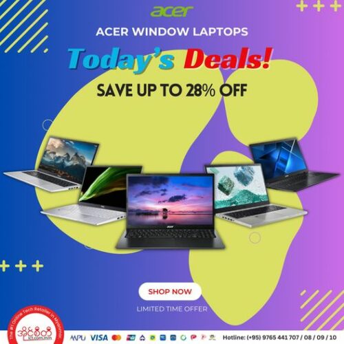 Acer Window Laptop Today's Deals ~ The ICT.com.mm Blog